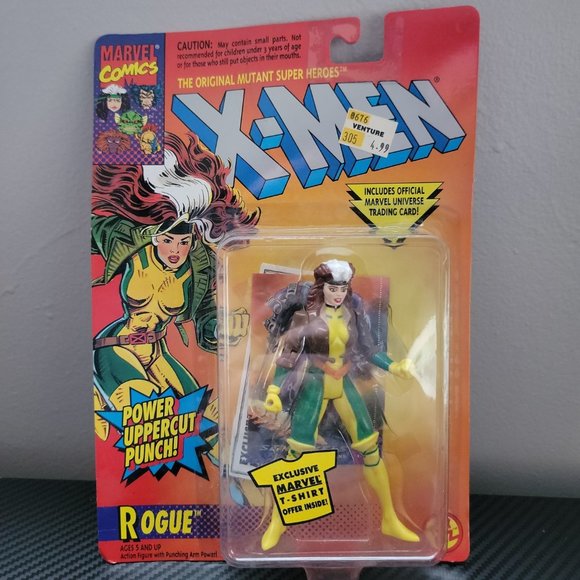 Marvel | Toys | Toy Biz Marvel Xmen Rogue Power Upper Punch 993 Action ...